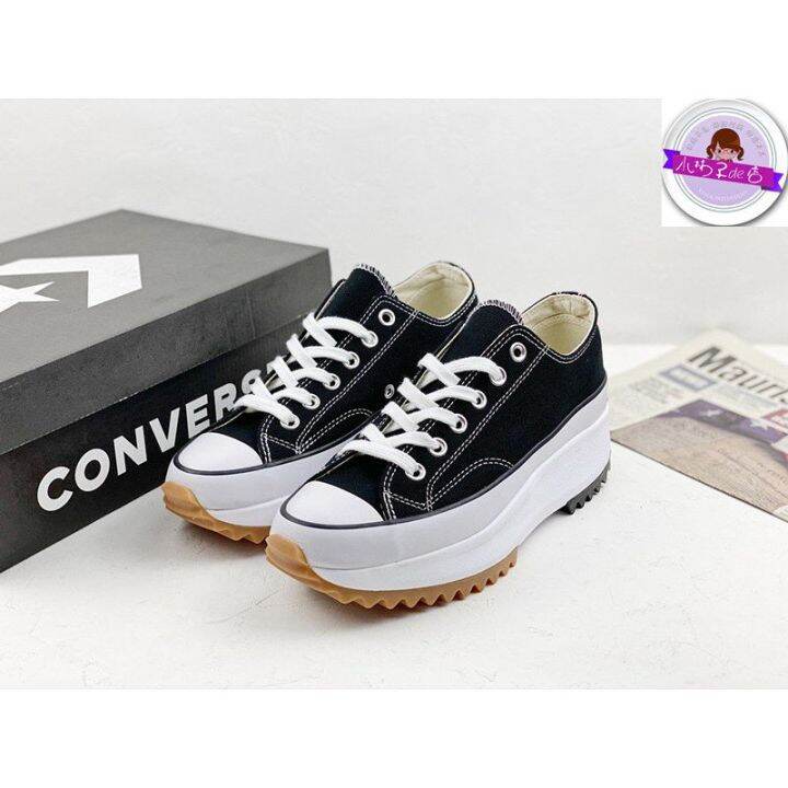 Converse run star hike low canvas top high rise shoes platform shoes ...