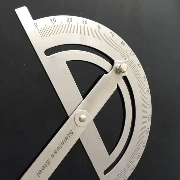 Tool 180 degree universal angle ruler measuring angle protractor ...