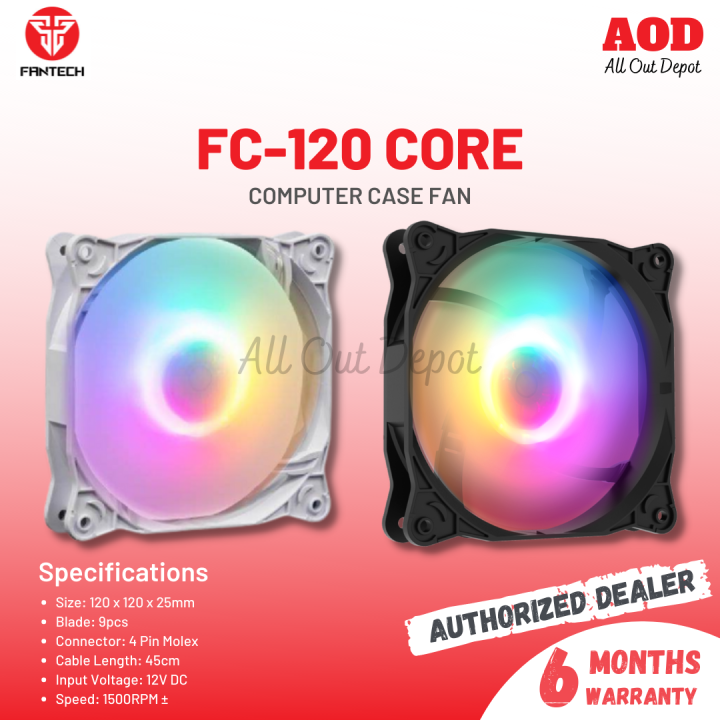 Fantech Core FC 120 Computer Case Fan -Gaming Cooling Fan | FC120 ...