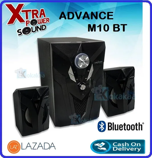 Speaker Advance Bluetooth Seri M10BT Mega Bass | Lazada Indonesia
