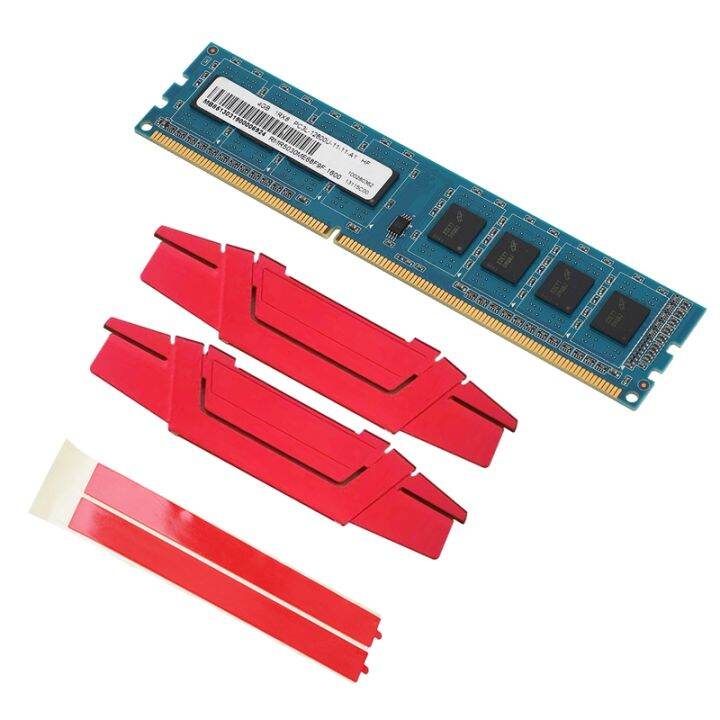4GB DDR3 1600Mhz RAM Memory+Cooling Vest 1RX8 PC3L-12800U Ram 240Pins 1 ...
