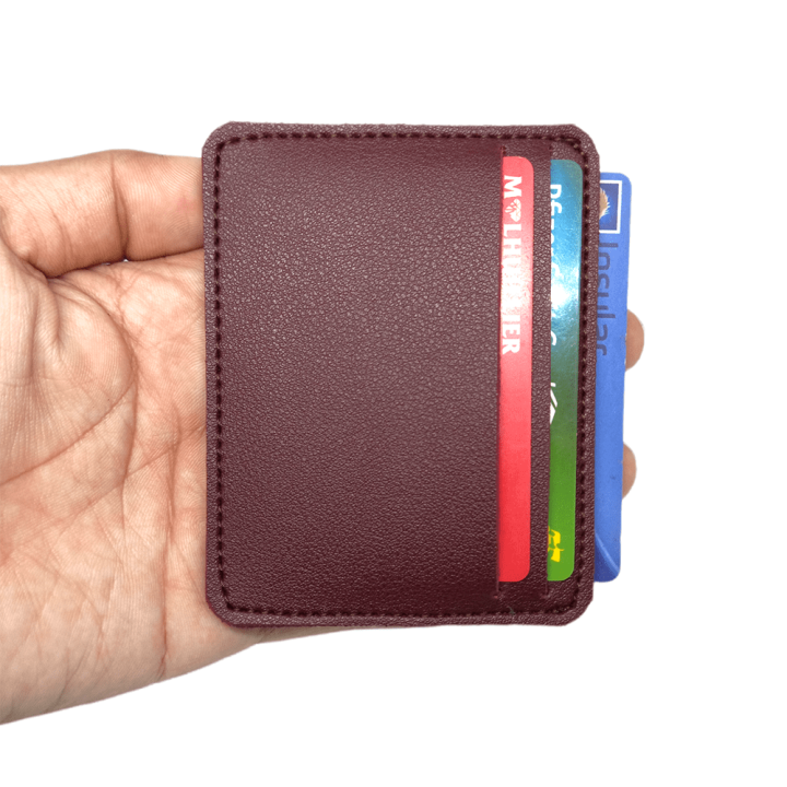 Card Wallet K Holder Simple and Minimal Design with Snap | License Card ...