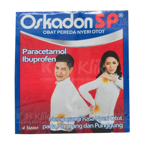 OSKADON SP ISI 4 TABLET MEREDAKAN NYERI OTOT | Lazada Indonesia