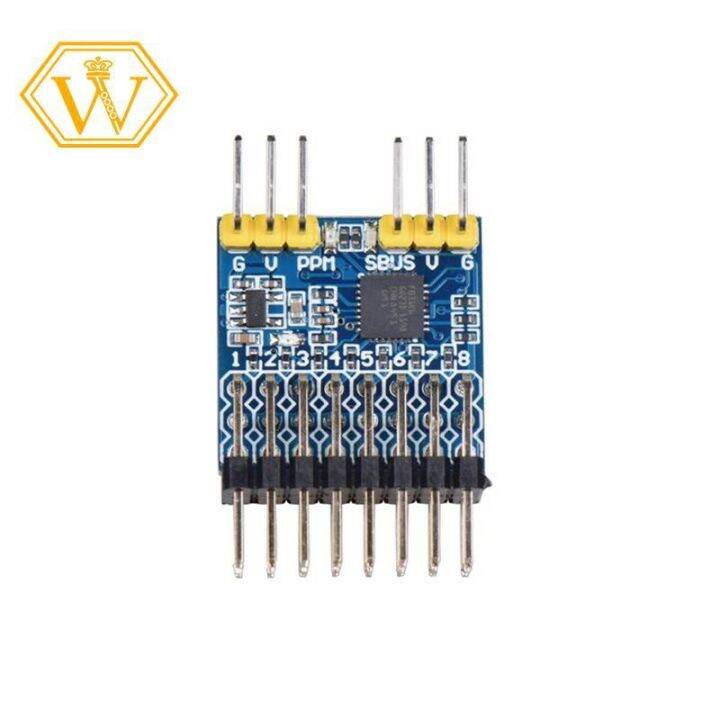 【Ready】⚡ 8 Ch Pwm Ppm Sb ตัวแปลงสัญญาณสําหรับ Rc Airplane Drone | Lazada.co.th