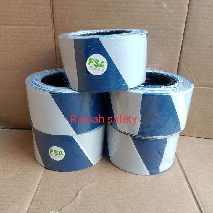 Police Line / Barricade Line Biru Putih 3 x 300 Meter | Lazada Indonesia