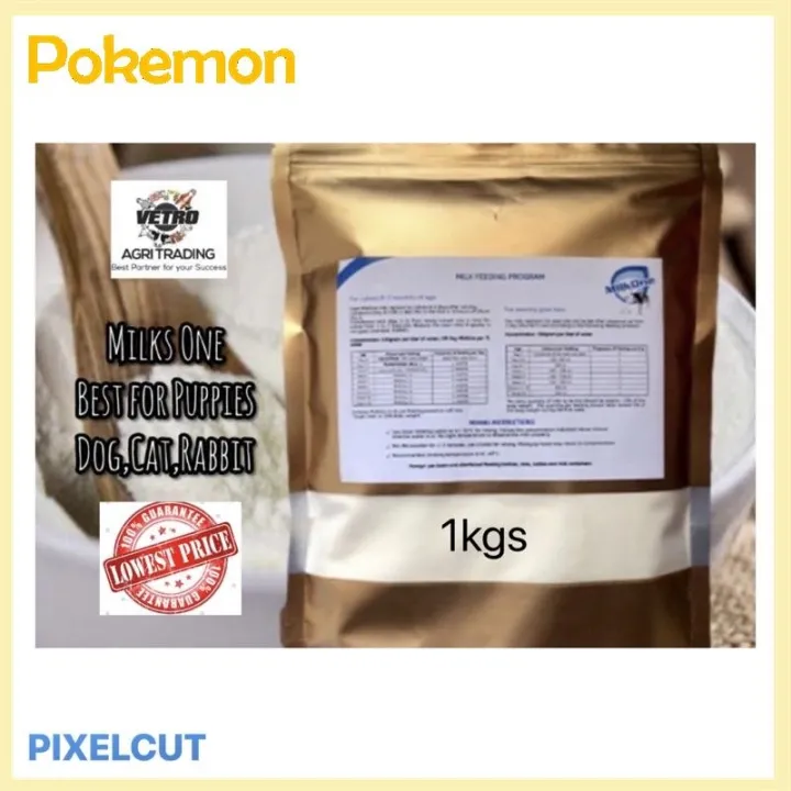 Pokemon MilkOne Goat Milk Replacer / Puppy Milk for Dogs Cats Goats ...