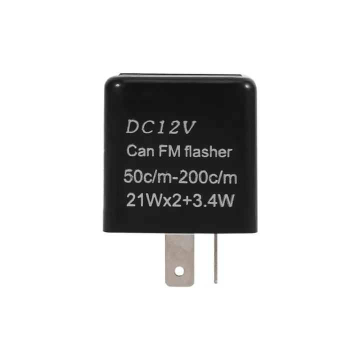 Car StylingUniversal 2Pin 12V Motorcycle Turn Signal Indicator LED ...