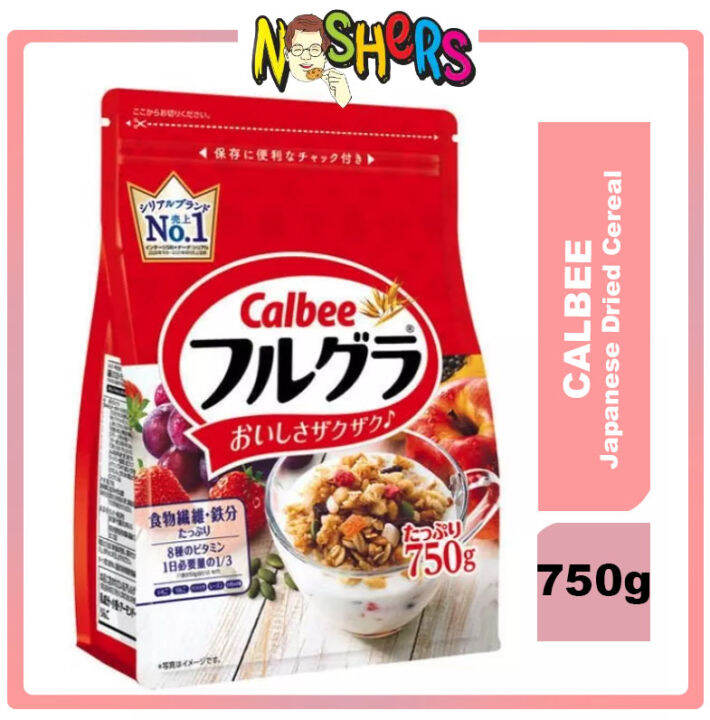 Noshers Calbee Japanese Granola Dried Cereal 750g Weight Loss Oats Lower Cholesterol Help ...