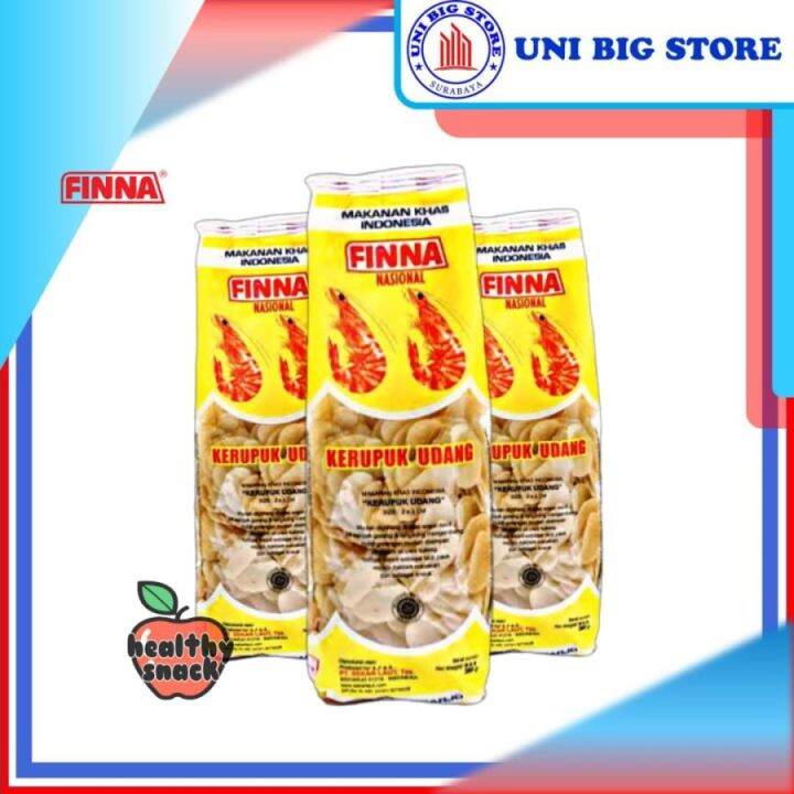 Finna Kerupuk Udang Nasional 380gr Prawn Crackers Krupuk Udang | Lazada ...