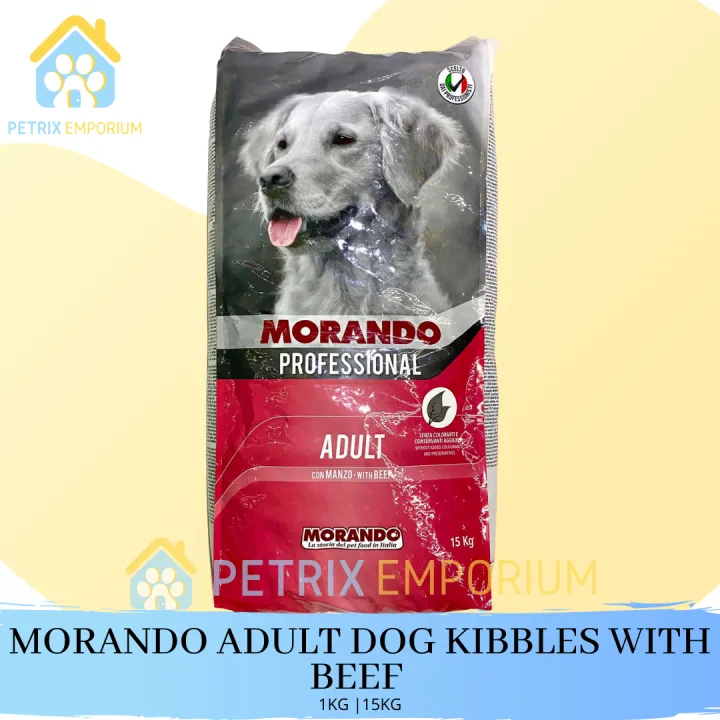 MORANDO ADULT DOG KIBBLES WITH BEEF 15KG | Lazada PH
