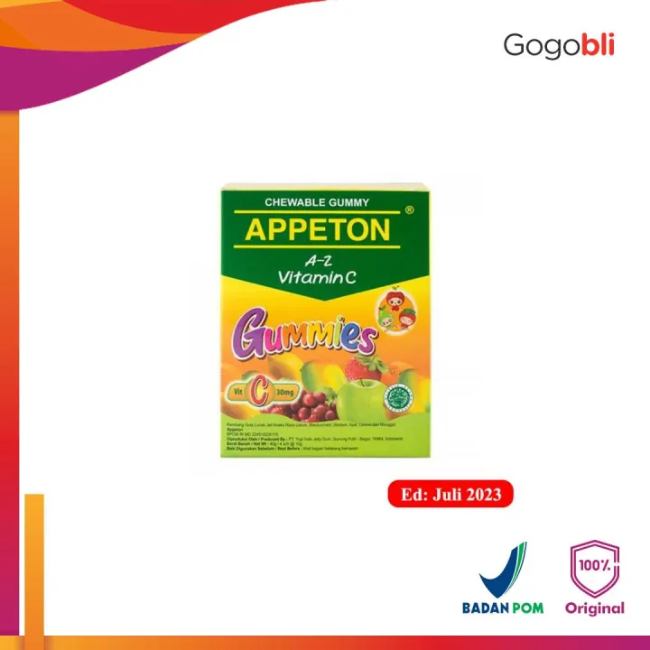 Appeton Gummies (Pastilles) Box (4 Pcs) | Lazada Indonesia