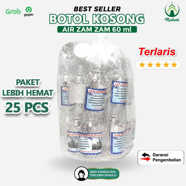 Botol Kosong Botol Air Zam Zam 80ml | Lazada Indonesia