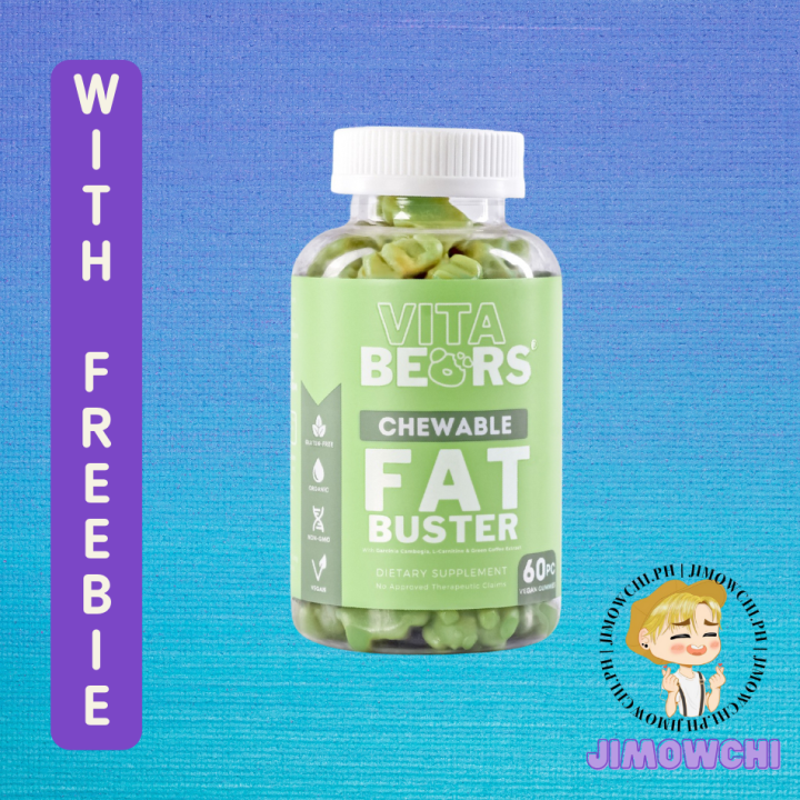 VITABEARS Chewable Vitamins Fat Buster Vegan Gummies | Lazada PH