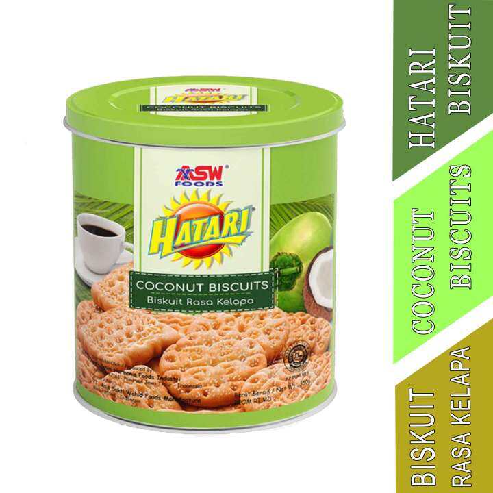 Biskuit Rasa Kelapa- Hatari- Biskuit Coconut- 325g | Lazada Indonesia