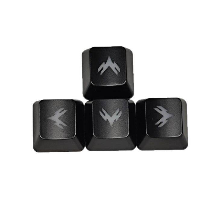 DIY WASD Direction Gaming Keycaps Set ABS R1 Height Backlit Shine ...