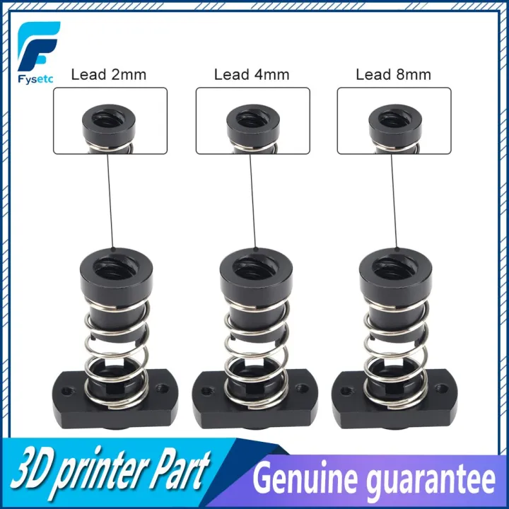 3D Printer T8 POM Nuts For Ender 3 Ender 3 Pro Lead 2Mm / 4Mm / 8Mm ...