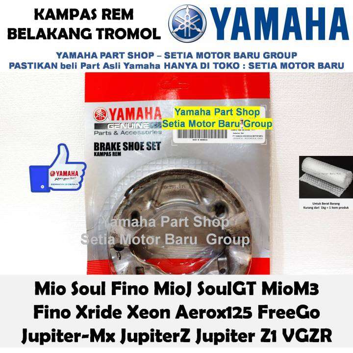Kampas Rem Belakang Tromol JupiterZ Z1 Vega Mio Soul Freego Mx Xeon ...