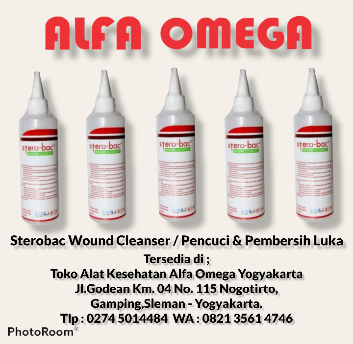 Sterobac Wound Cleanser/Pencuci Pemberih Luka | Lazada Indonesia