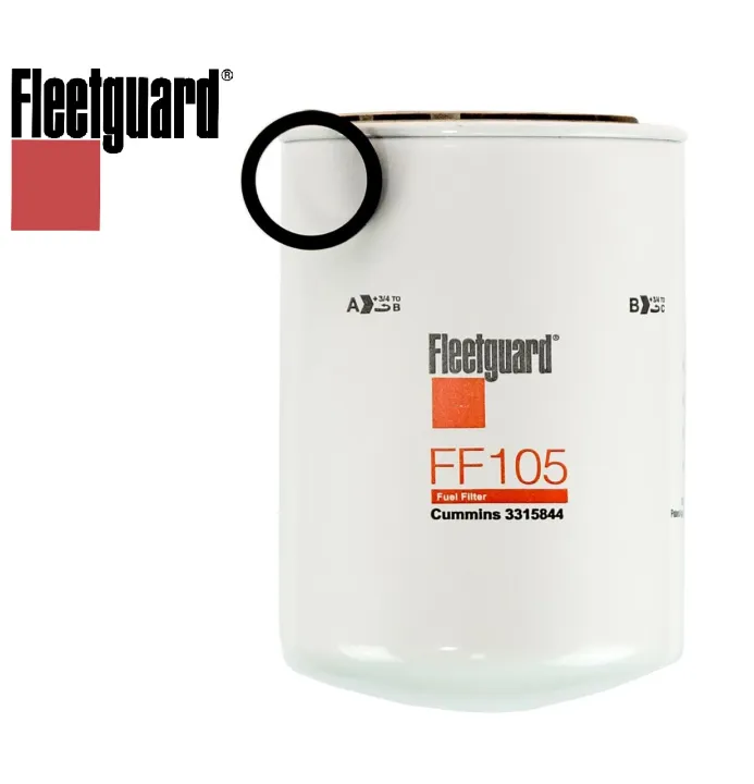FF105 Fleetguard Fuel, Spin-On, Filter Genuine Parts / For Generator ...