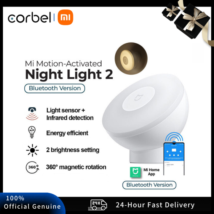 Corbel | Xiaomi Mijia Night Light 2 Motion-Activated Light Bluetooth Smart APP Adjustable ...