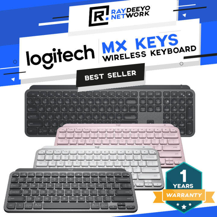 Logitech MX Keys / MX Keys Mini Wireless Keyboard [Flow-enabled ...