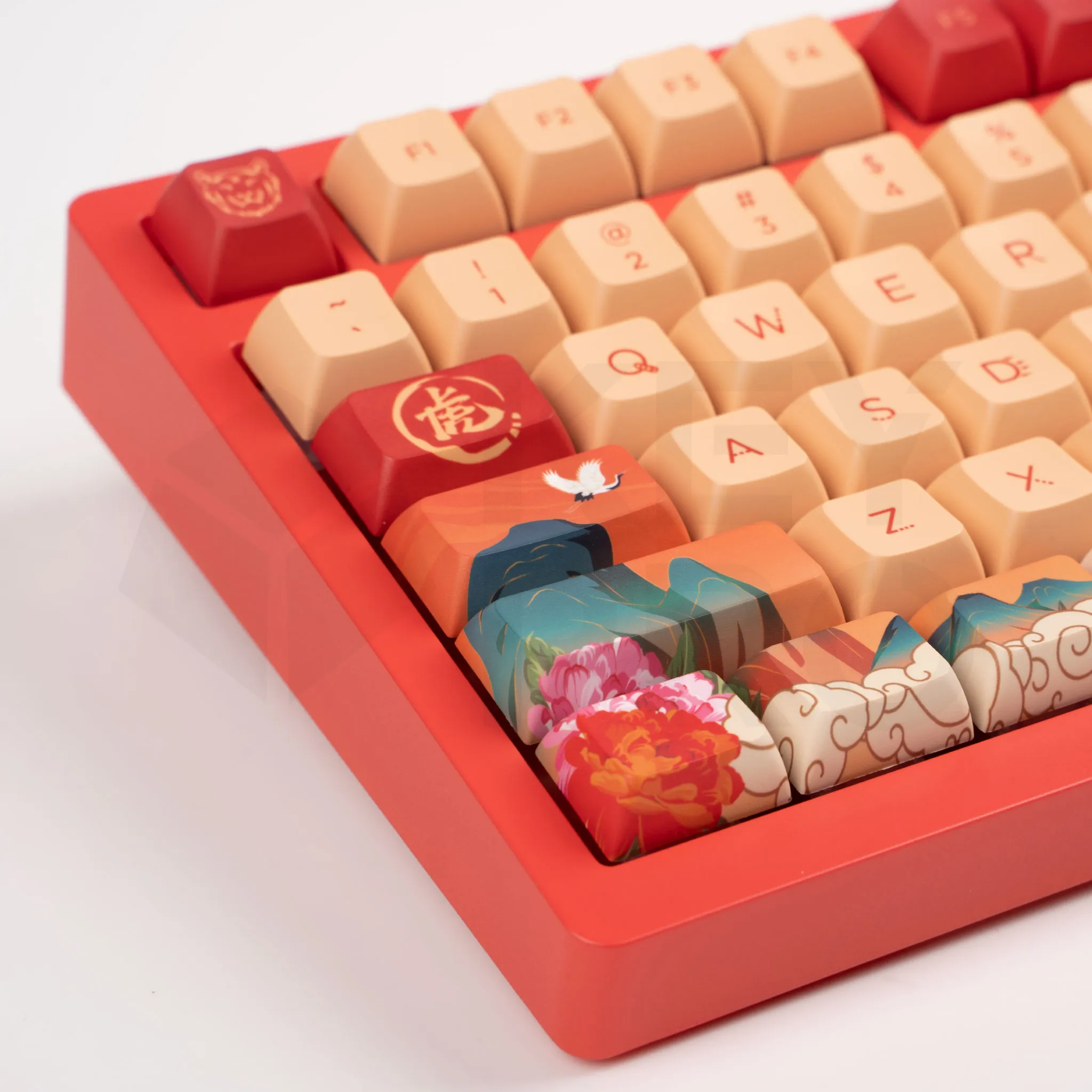 คีย์บอร์ด AKKO รุ่น PC75B Plus สี Year of Tiger 2022 Limited Edition ...