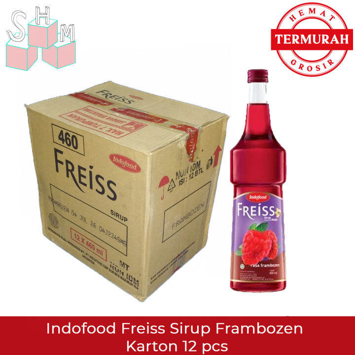INDOFOOD FREISS SIRUP FRAMBOZEN - 1 Karton 12 pcs | Lazada Indonesia