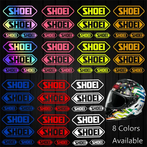 Refelctive Helmet Visor Decals Motorcycle Car Styling Sticker For SHOEI ...