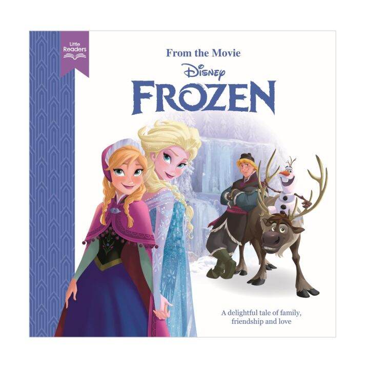 Frozen Disney Little Readers Hardcover Storybook With Elsa Anna Olaf ...