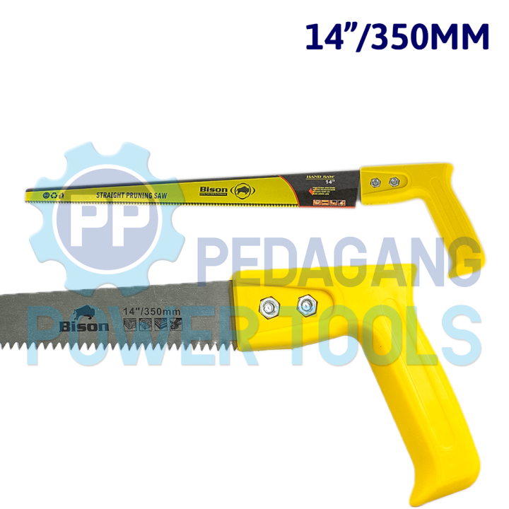 BISON GERGAJI KAYU LANCIP 14 INCH GOROK DAHAN RUNCING KOPI PRUNING SAW | Lazada Indonesia