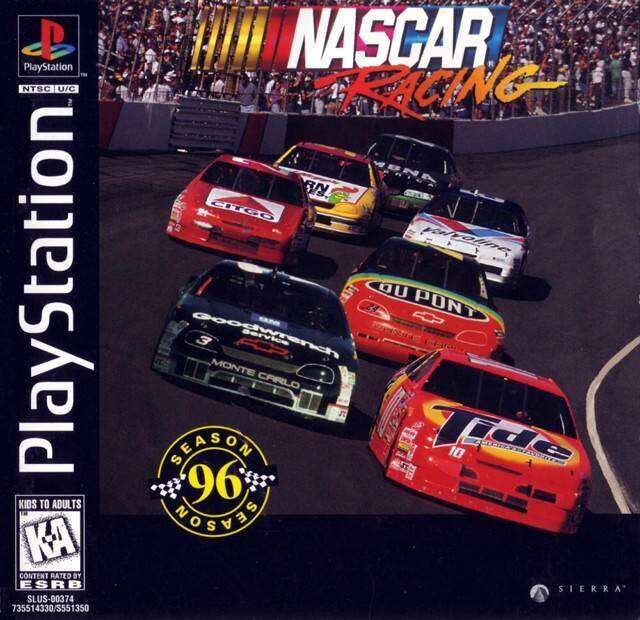 [PS1] NASCAR Racing (1 DISC) เกมเพลวัน แผ่นก็อปปี้ไรท์ PS1 GAMES BURNED ...