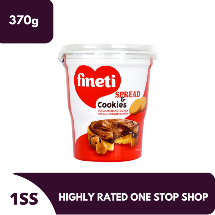 Fineti Spread & Cookies 370g | Lazada PH