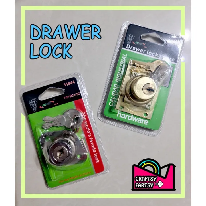 (PER PIECE) Drawer / Cabinet Lock Set 22mm | Lazada PH