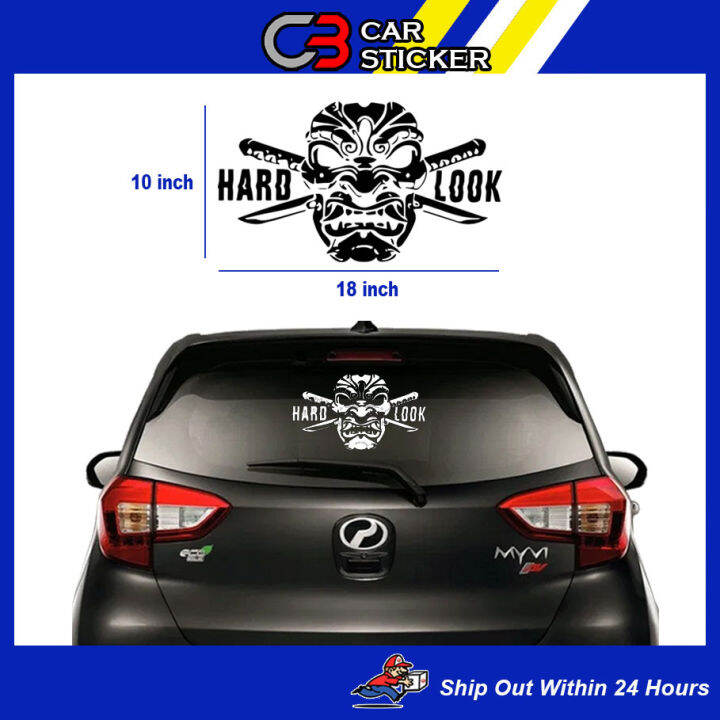 Hard Look sticker Car Sticker / cs700 | Lazada