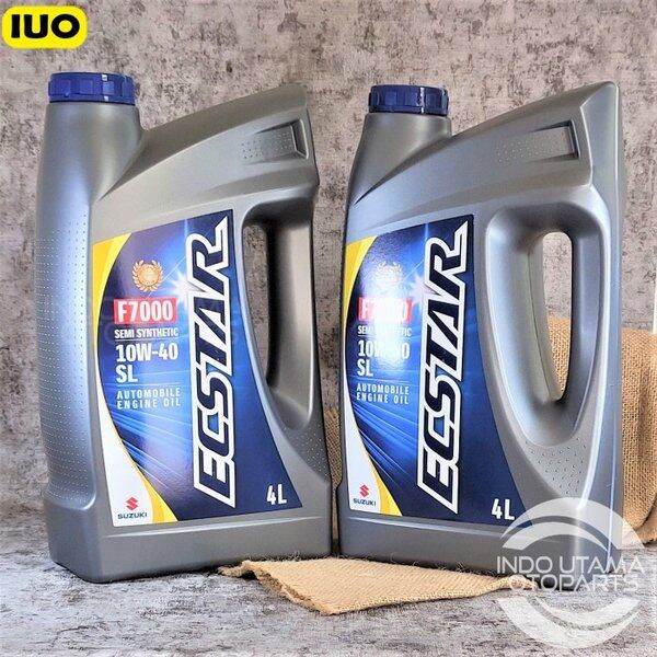 Oli Suzuki 10W 40 ECSTAR F7000 Genuine Oil SGO 4L | Lazada Indonesia