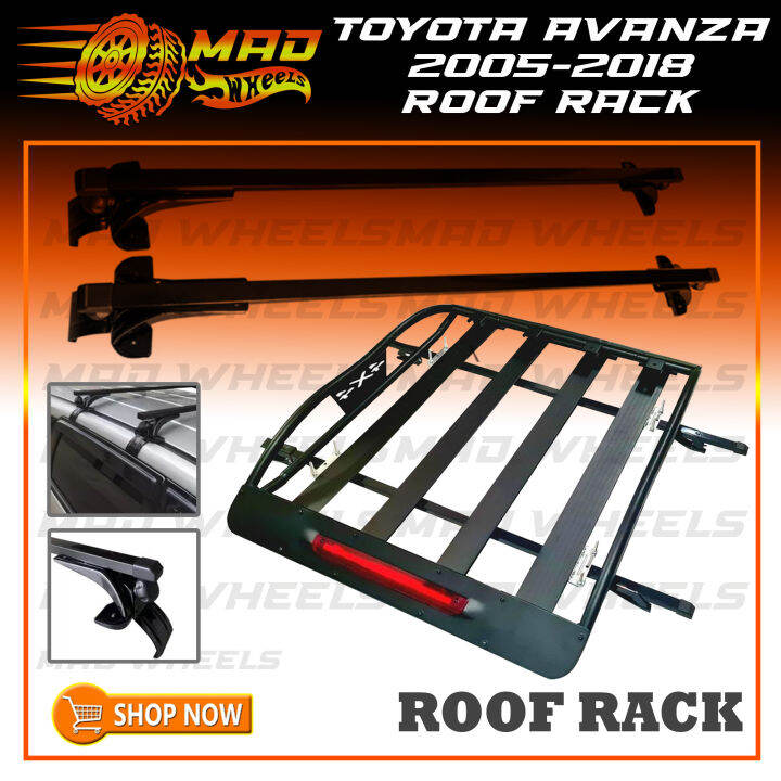Toyota Avanza 2005-2018 4x4 Aluminum Roof Rack / Roofrack Top Load ...