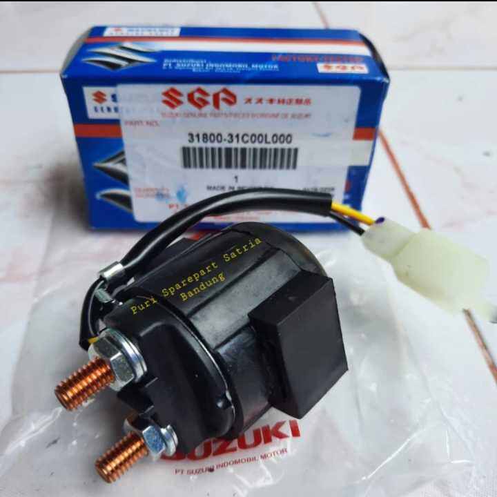 Relay Starter Bendik Thunder 250 GSX250 Spin125 Shogun New 110 Shogun ...