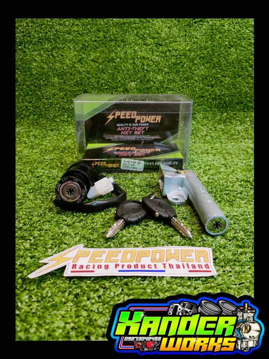 ANTI THEFT KEY IGNITION SWITCH SPEED POWER FLOWER TYPE HONDA XRM 125 ...