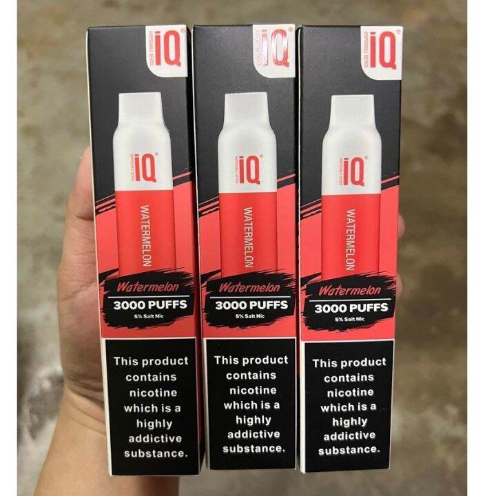 HOT IQ DISPOSABLE 3000 POPS 101 LEGIT | Lazada PH