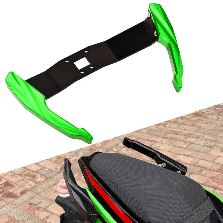 Motorcycle Bar Rear Seat Rail Kit Passenger rear grab handle,Side rack ...