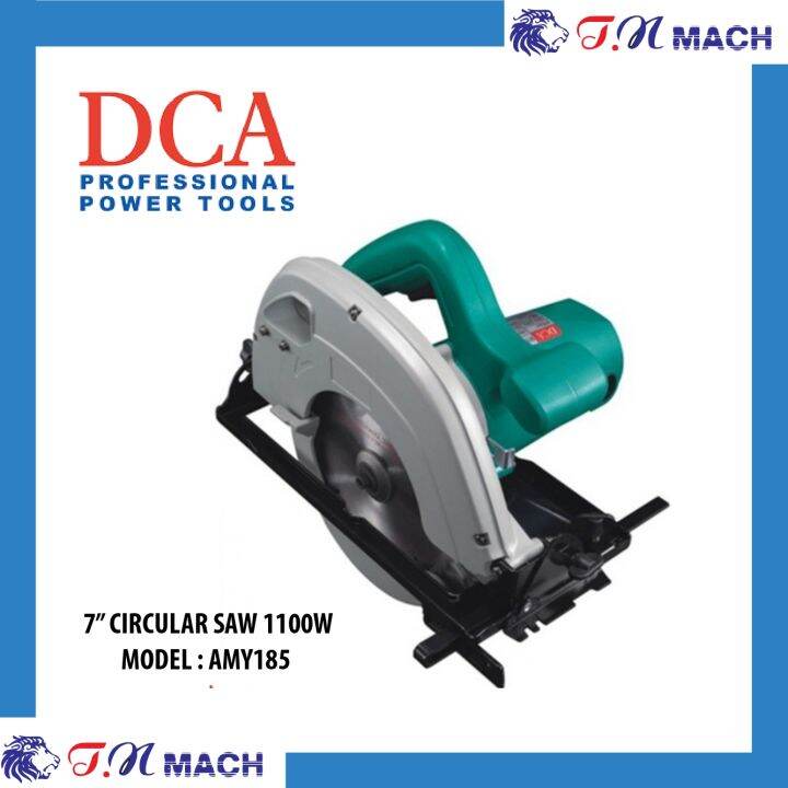 DCA 7" CIRCULAR SAW 1100W AMY185 | Lazada