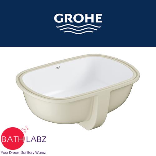 GROHE 39125001 WHITE EUROSMART UNDERMOUNT WASH BASIN | Lazada Singapore
