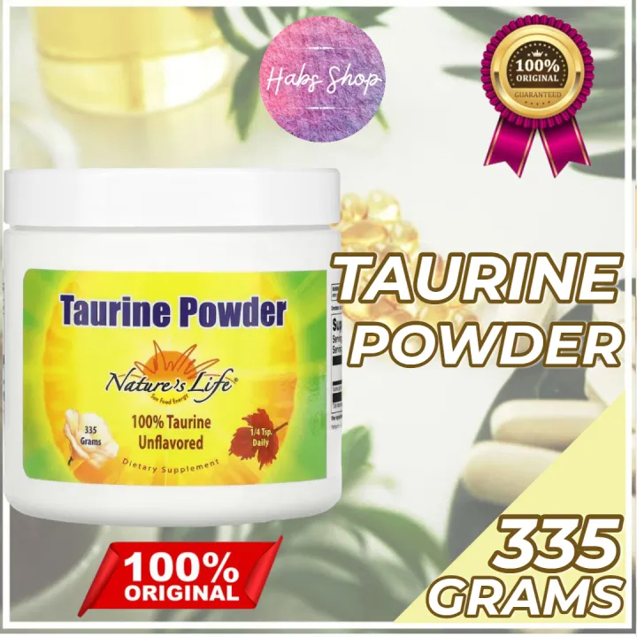 Natures Life Taurine Powder Unflavored 335 g | Lazada PH