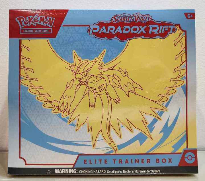 Pokemon TCG Scarlet & Violet Paradox Rift Roaring Moon Elite Trainer ...