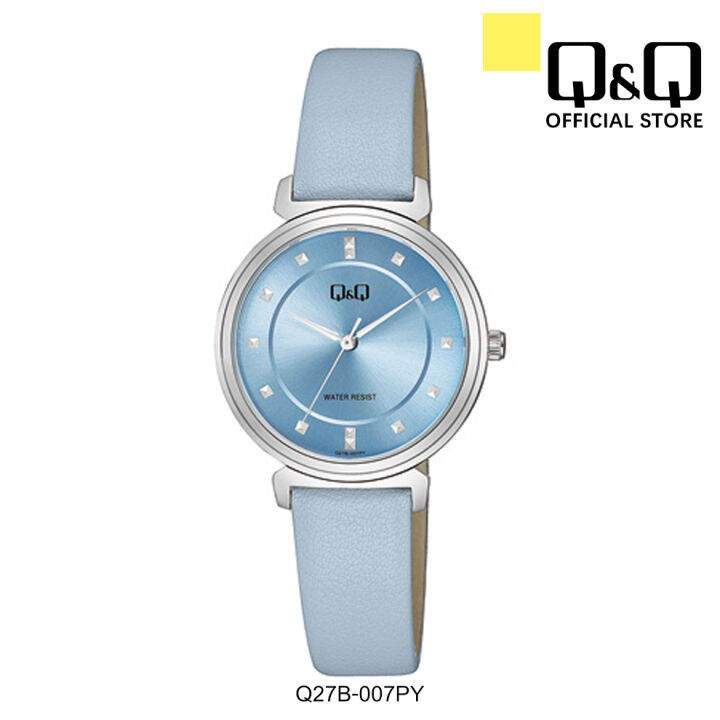 Q&Q Japan by Citizen Q27B Ladies Leather Analogue Watch | Lazada