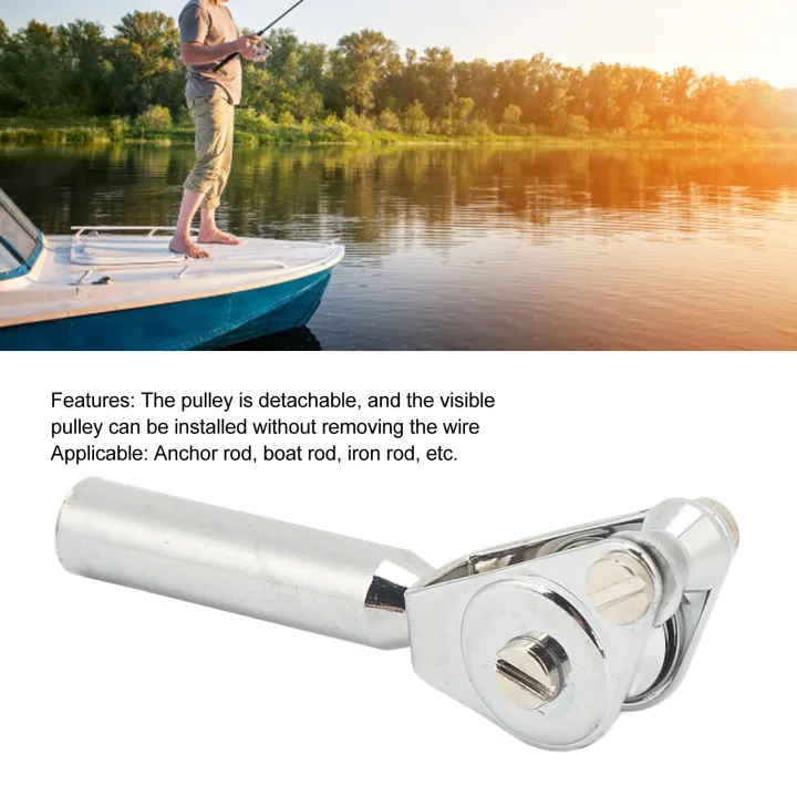 Fishing Roller Guide, Aluminum Alloy Fishing Rod Roller Tip for Anglers ...