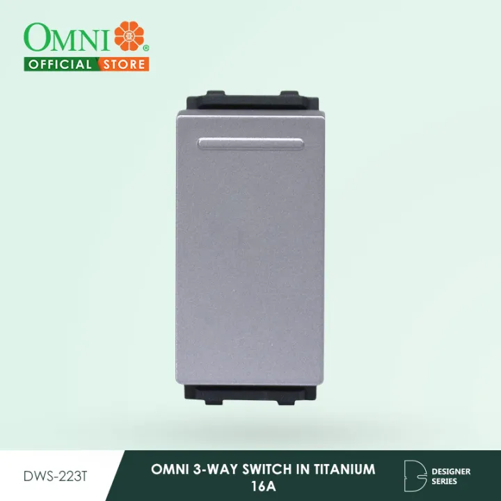 OMNI 3-Way Switch in Titanium 16A - DWS-223T | Lazada PH