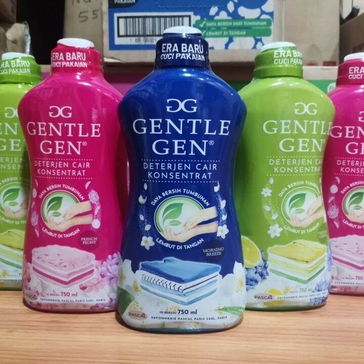 Gentle gen deterjen cair konsentrat 750 ml | Lazada Indonesia