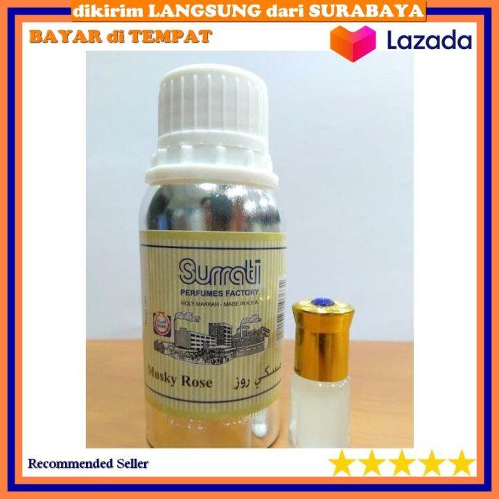Musky Rose Surati SURRATI Original Arab Saudi Minyak Wangi Parfum | Lazada Indonesia