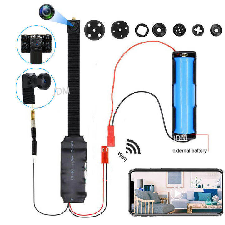 JDM 4K Spy Camera Module Wireless Hidden Camera WiFi Mini Cam HD 1080P ...